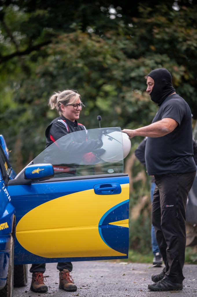Ladies Day Rally Driving Experience in Powys Wales